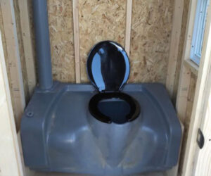 Outhouse holding tank - Mr. Potty